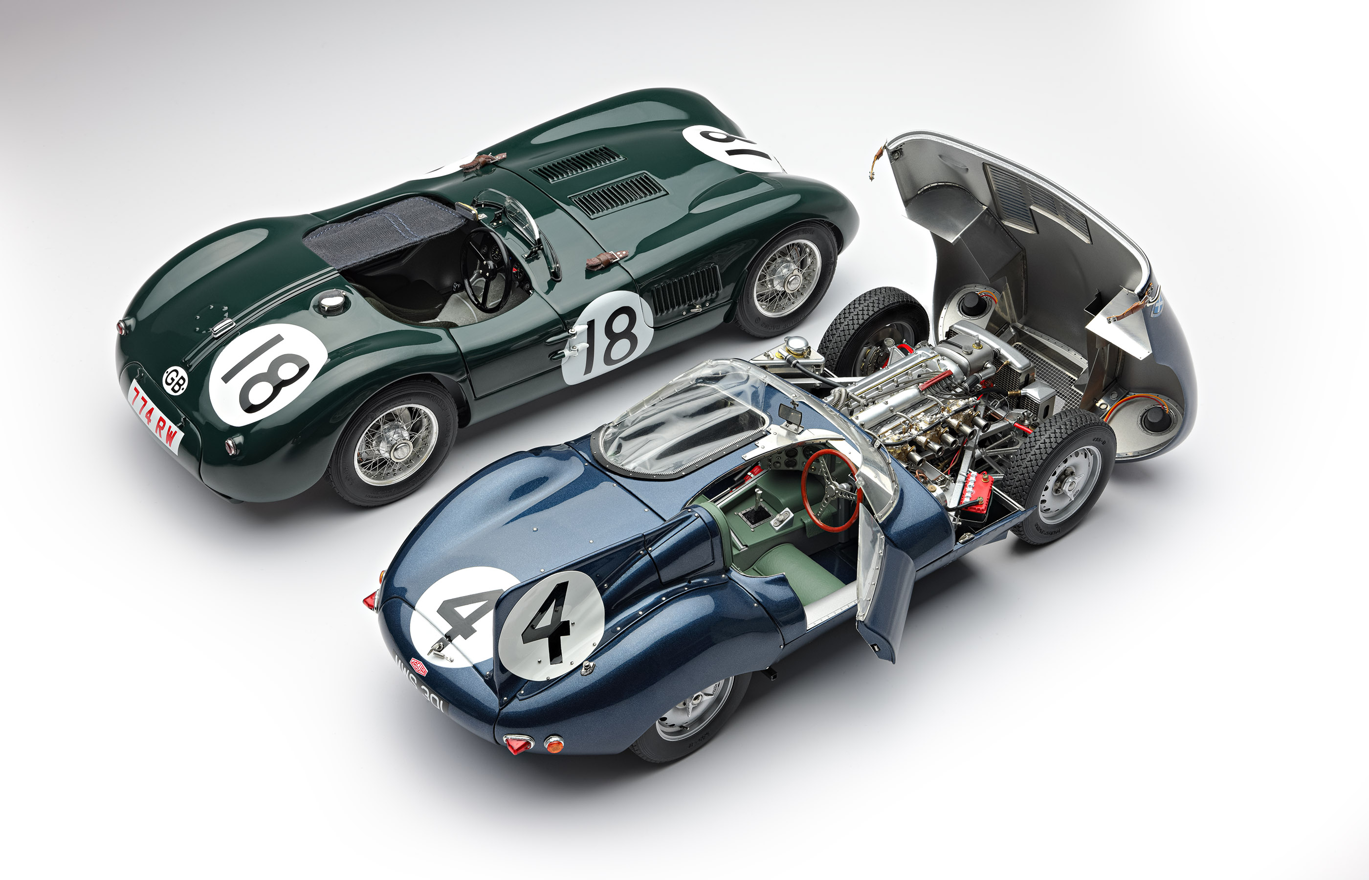 Exoto - Jaguar D-Type - #38 - 1958 - The Border Reivers - RLG89006 ...
